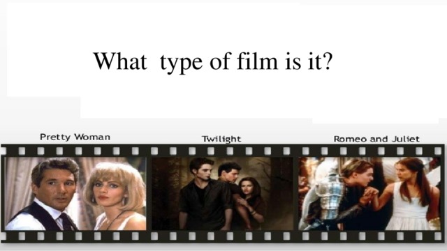 Презентация по английскому языку "Types of films"
