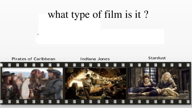 Презентация по английскому языку "Types of films"