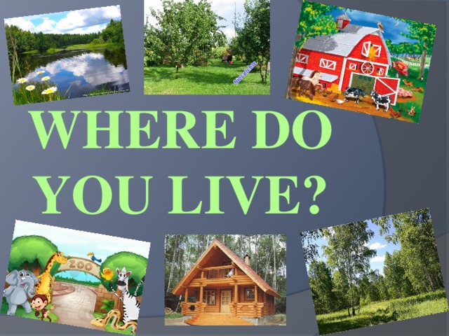 Презентация по английскому языку по теме "Where do you live"