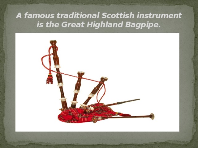 Презентация по английскому языку "Scotland"