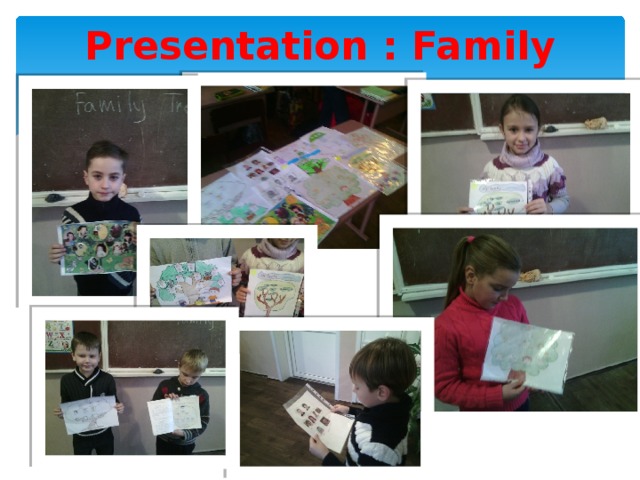 Практическое занятие "About myself. My family"