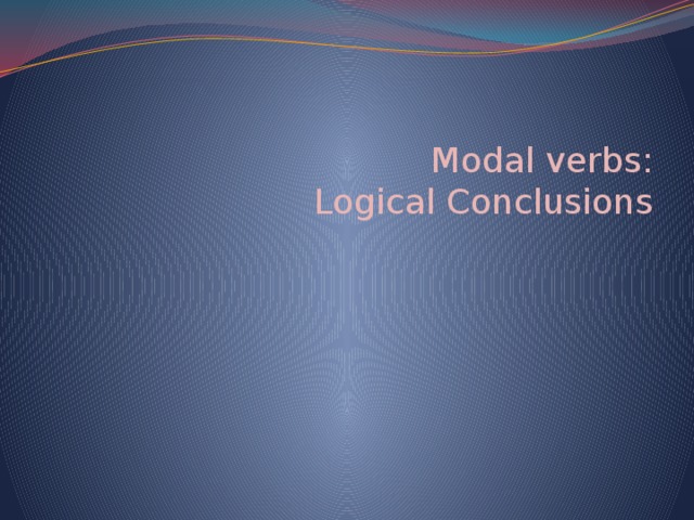 Logical Conclusions Presentation