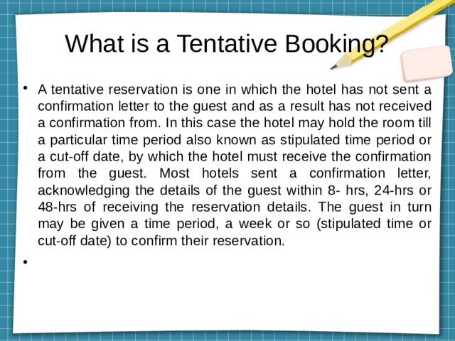 МДК 04.02 Виды и способы бронирования