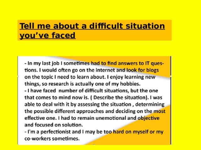 Job Interview презентация